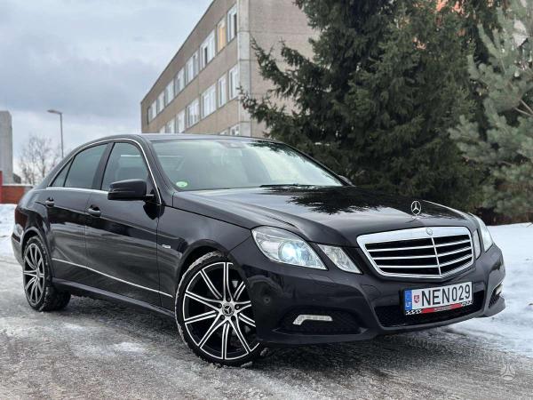 Melns Mercedes-Benz e-250 2010 Kauņa, ar dzinēja tilpumu 2.14 L un nobraukumu 343 tūkst. km par 6000 €, foto 1 vietnē AUTOMOTO.COM.LV