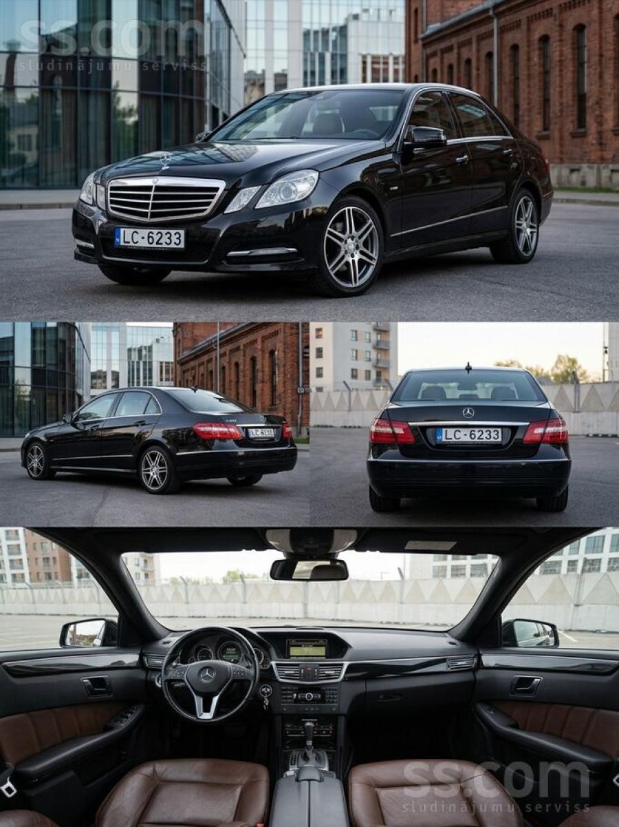 Melns Mercedes-Benz e-250 2010 Rīga, ar dzinēja tilpumu 2.20 L un nobraukumu 294 tūkst. km par 7700 €, foto 10 vietnē AUTOMOTO.COM.LV