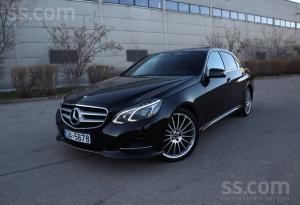 Melns Mercedes-Benz e-250 2017 Rīga, ar dzinēja tilpumu 2.20 L un nobraukumu 291 tūkst. km par 11490 €, foto  vietnē AUTOMOTO.COM.LV