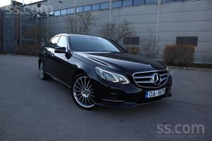 Black Mercedes-Benz e-250 2017 in Riga, with an engine capacity of 2.20 L and mileage of 291 thousand km for 11490 €, photo 4 on AUTOMOTO.COM.LV