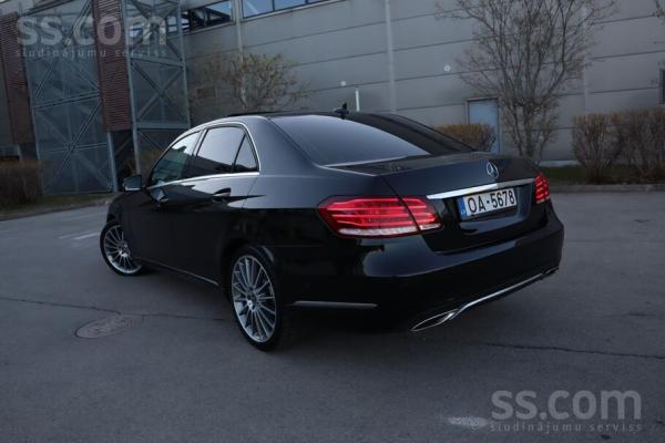 Black Mercedes-Benz e-250 2017 in Riga, with an engine capacity of 2.20 L and mileage of 291 thousand km for 11490 €, photo 4 on AUTOMOTO.COM.LV
