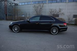 Black Mercedes-Benz e-250 2017 in Riga, with an engine capacity of 2.20 L and mileage of 291 thousand km for 11490 €, photo 6 on AUTOMOTO.COM.LV
