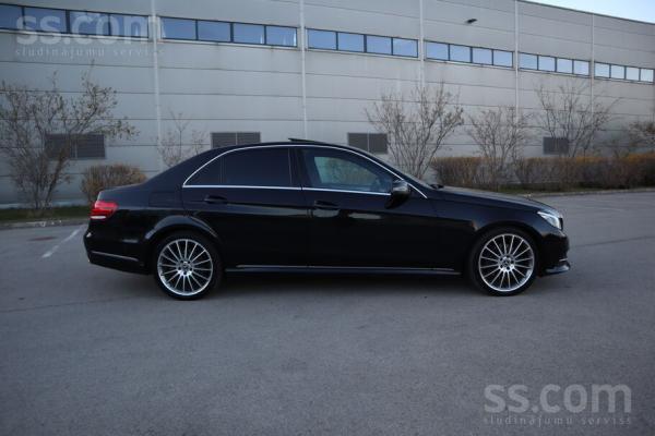 Black Mercedes-Benz e-250 2017 in Riga, with an engine capacity of 2.20 L and mileage of 291 thousand km for 11490 €, photo 6 on AUTOMOTO.COM.LV