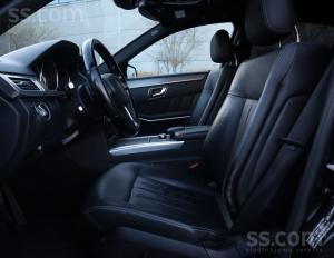 Black Mercedes-Benz e-250 2017 in Riga, with an engine capacity of 2.20 L and mileage of 291 thousand km for 11490 €, photo 13 on AUTOMOTO.COM.LV
