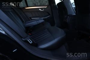 Black Mercedes-Benz e-250 2017 in Riga, with an engine capacity of 2.20 L and mileage of 291 thousand km for 11490 €, photo 15 on AUTOMOTO.COM.LV