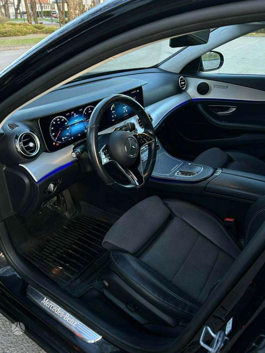 Black Mercedes-Benz e-250 2020 in Taurage, with an engine capacity of 2.00 L and mileage of 296 thousand km for 20500 €, photo 6 on AUTOMOTO.COM.LV