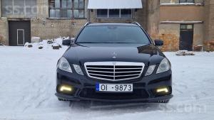 Черный Мерседес E 250 2010 в Елгава, объемом двигателя 2.20 л и пробегом 0 тыс. км за 8490 €, фото 3 на AUTOMOTO.COM.LV
