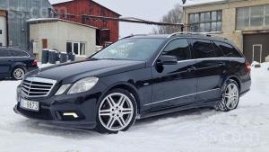 Черный Мерседес E 250 2010 в Елгава, объемом двигателя 2.20 л и пробегом 0 тыс. км за 8490 €, фото 5 на AUTOMOTO.COM.LV
