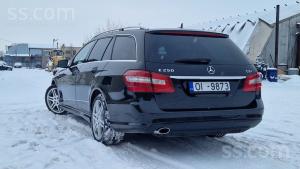Черный Мерседес E 250 2010 в Елгава, объемом двигателя 2.20 л и пробегом 0 тыс. км за 8490 €, фото 6 на AUTOMOTO.COM.LV