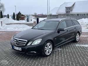 Black Mercedes-Benz e-250 2010 in Klaipeda, with an engine capacity of 2.10 L and mileage of 300 thousand km for 7800 €, photo  on AUTOMOTO.COM.LV