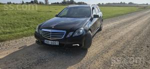 Черный Мерседес E 250 2010 в Цесис, объемом двигателя 2.20 л и пробегом 480 тыс. км за 6000 €, фото  на AUTOMOTO.COM.LV