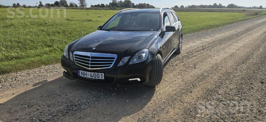 Melns Mercedes-Benz e-250 2010 Cēsis, ar dzinēja tilpumu 2.20 L un nobraukumu 480 tūkst. km par 6000 €, foto 1 vietnē AUTOMOTO.COM.LV
