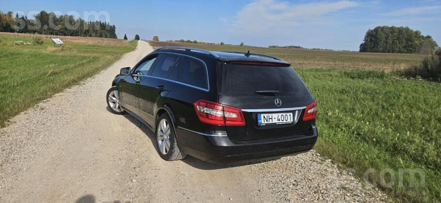 Melns Mercedes-Benz e-250 2010 Cēsis, ar dzinēja tilpumu 2.20 L un nobraukumu 480 tūkst. km par 6000 €, foto 4 vietnē AUTOMOTO.COM.LV