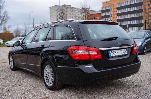 Черный Мерседес E 250 2011 в Рига, объемом двигателя 2.10 л и пробегом 320 тыс. км за 7900 €, фото 9 на AUTOMOTO.COM.LV