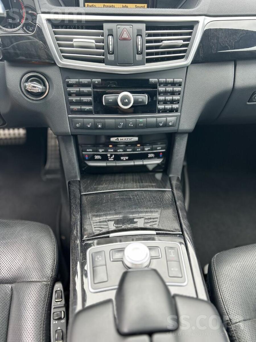 Black Mercedes-Benz e-250 2011 in Riga, with an engine capacity of 2.10 L and mileage of 328 thousand km for 10700 €, photo 23 on AUTOMOTO.COM.LV