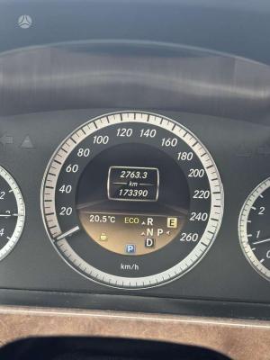 Черный Мерседес E 250 2011 в Паневежис, объемом двигателя 1.80 л и пробегом 173 тыс. км за 9200 €, фото 14 на AUTOMOTO.COM.LV