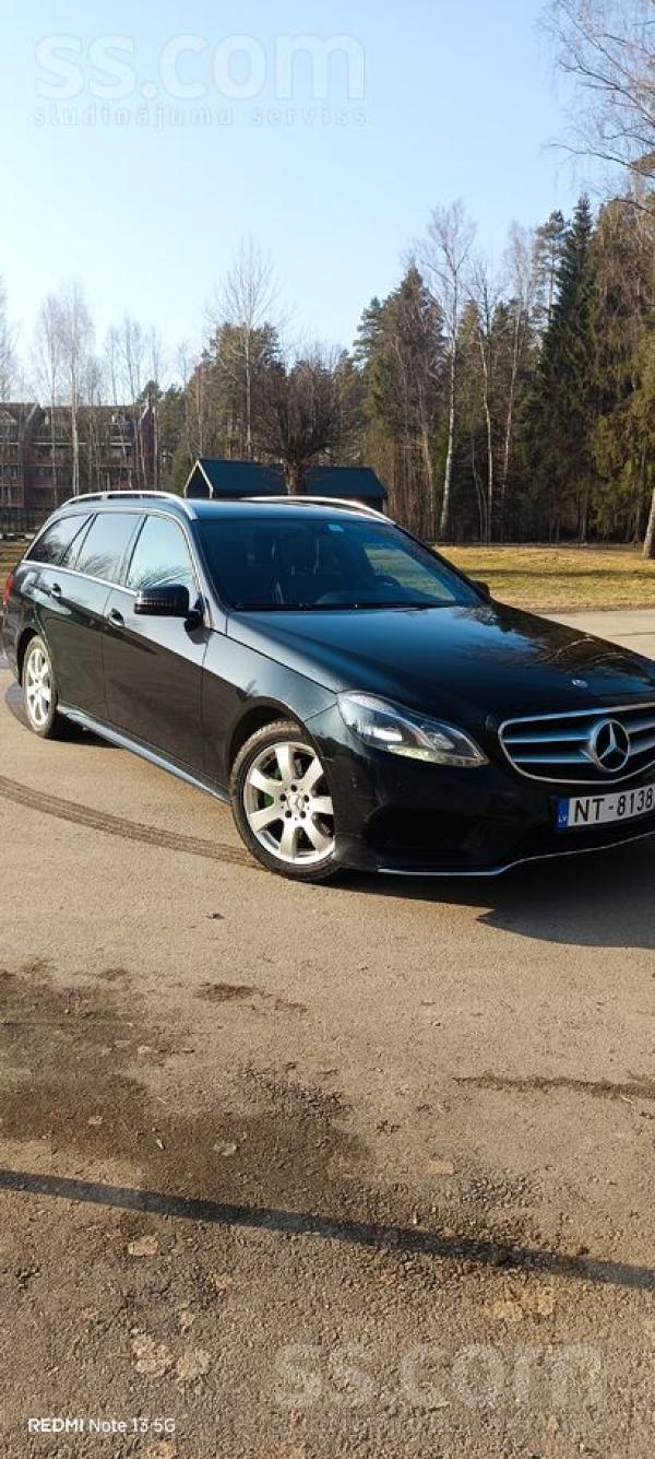 Черный Мерседес E 250 2013 в Огре, объемом двигателя 2.20 л и пробегом 268 тыс. км за 10787 €, фото 1 на AUTOMOTO.COM.LV