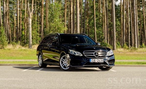 Black Mercedes-Benz e-250 2014 in Riga, with an engine capacity of 2.20 L and mileage of 269 thousand km for 11290 €, photo 2 on AUTOMOTO.COM.LV