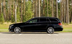 Black Mercedes-Benz e-250 2014 in Riga, with an engine capacity of 2.20 L and mileage of 269 thousand km for 11290 €, photo 5 on AUTOMOTO.COM.LV