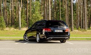 Black Mercedes-Benz e-250 2014 in Riga, with an engine capacity of 2.20 L and mileage of 269 thousand km for 11290 €, photo 8 on AUTOMOTO.COM.LV