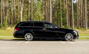 Black Mercedes-Benz e-250 2014 in Riga, with an engine capacity of 2.20 L and mileage of 269 thousand km for 11290 €, photo 9 on AUTOMOTO.COM.LV