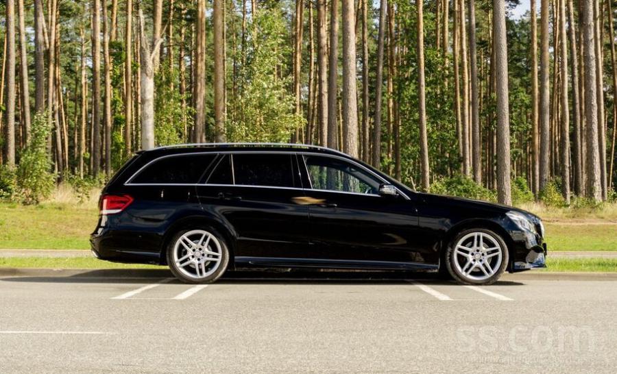 Black Mercedes-Benz e-250 2014 in Riga, with an engine capacity of 2.20 L and mileage of 269 thousand km for 11290 €, photo 9 on AUTOMOTO.COM.LV