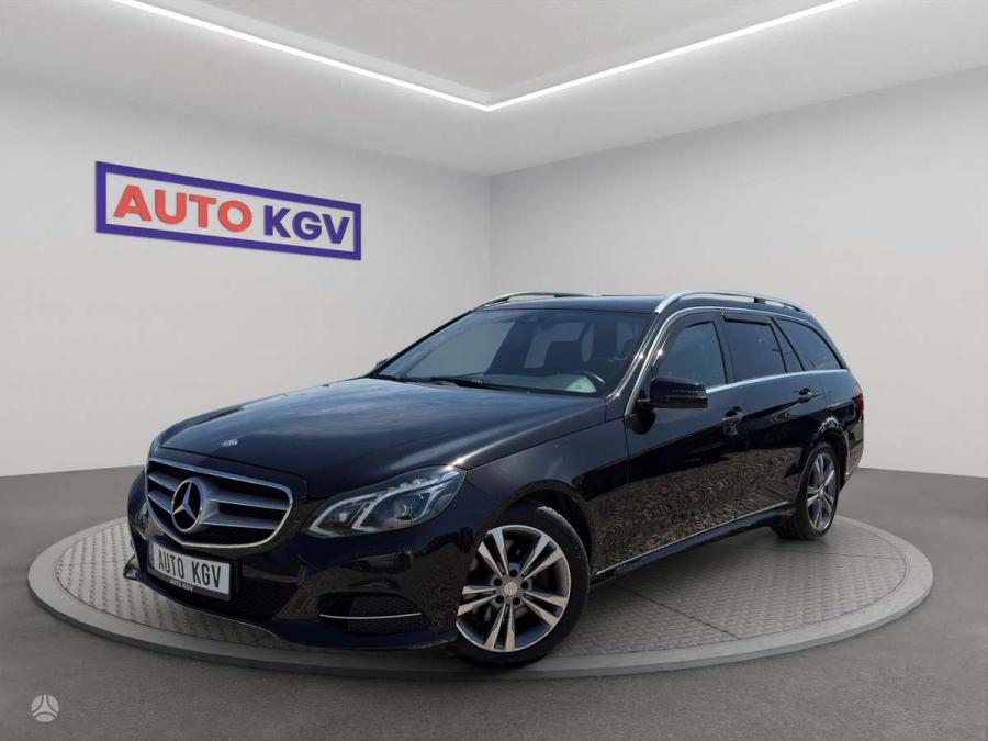 Черный Мерседес E 250 2014 в Каунас, объемом двигателя 2.10 л и пробегом 328 тыс. км за 9499 €, фото 1 на AUTOMOTO.COM.LV