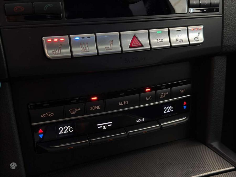Black Mercedes-Benz e-250 2014 in Kaunas, with an engine capacity of 2.10 L and mileage of 328 thousand km for 9499 €, photo 18 on AUTOMOTO.COM.LV