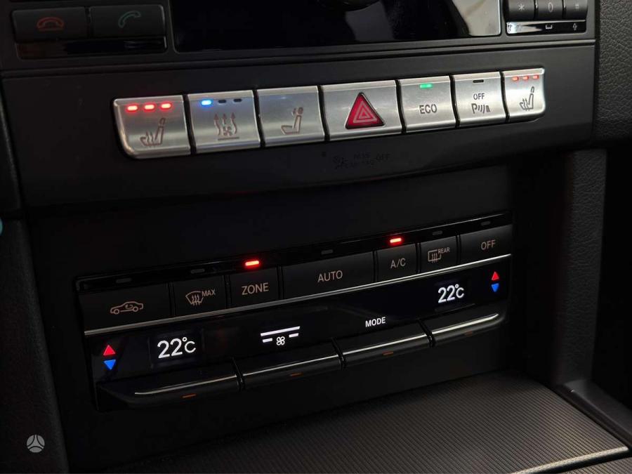Black Mercedes-Benz e-250 2014 in Kaunas, with an engine capacity of 2.10 L and mileage of 328 thousand km for 9499 €, photo 18 on AUTOMOTO.COM.LV