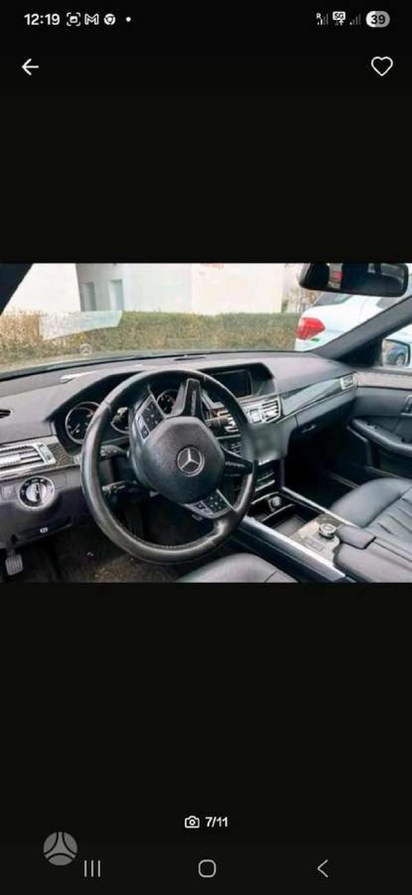 Melns Mercedes-Benz e-250 2015 Viļņa, ar dzinēja tilpumu 2.14 L un nobraukumu 302 tūkst. km par 7500 €, foto 5 vietnē AUTOMOTO.COM.LV