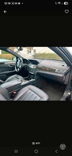 Black Mercedes-Benz e-250 2015 in Vilnius, with an engine capacity of 2.14 L and mileage of 302 thousand km for 7500 €, photo 6 on AUTOMOTO.COM.LV