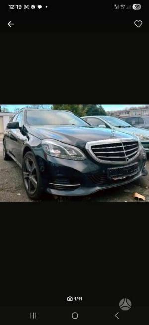 Black Mercedes-Benz e-250 2015 in Vilnius, with an engine capacity of 2.14 L and mileage of 302 thousand km for 7500 €, photo 12 on AUTOMOTO.COM.LV
