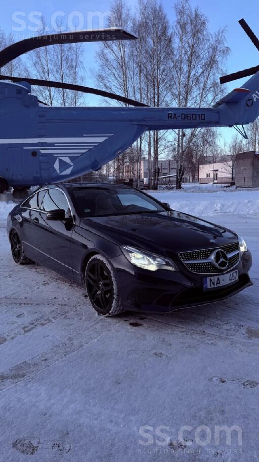 Blue Mercedes-Benz e-250 2014 in Riga, with an engine capacity of 2.20 L and mileage of 350 thousand km for 12000 €, photo 2 on AUTOMOTO.COM.LV