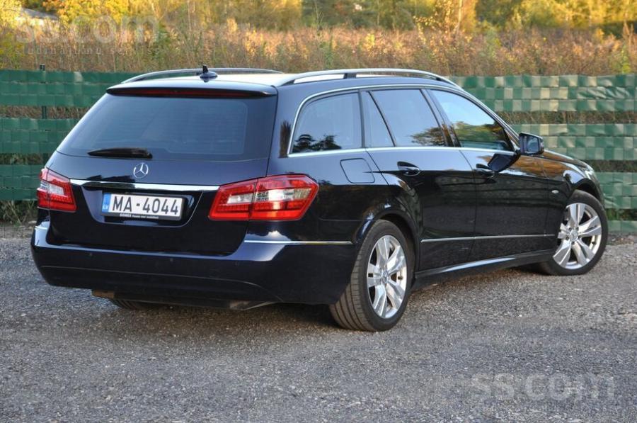 Blue Mercedes-Benz e-250 2010 in Riga, with an engine capacity of 2.20 L and mileage of 292 thousand km for 4790 €, photo 4 on AUTOMOTO.COM.LV