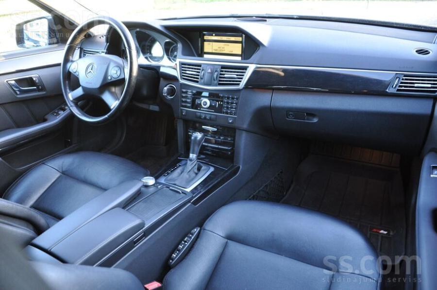 Blue Mercedes-Benz e-250 2010 in Riga, with an engine capacity of 2.20 L and mileage of 292 thousand km for 4790 €, photo 16 on AUTOMOTO.COM.LV