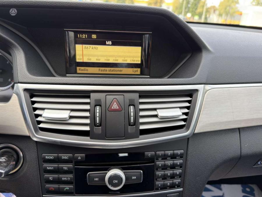 Blue Mercedes-Benz e-250 2011 in Panevezys, with an engine capacity of 1.80 L and mileage of 275 thousand km for 4700 €, photo 19 on AUTOMOTO.COM.LV