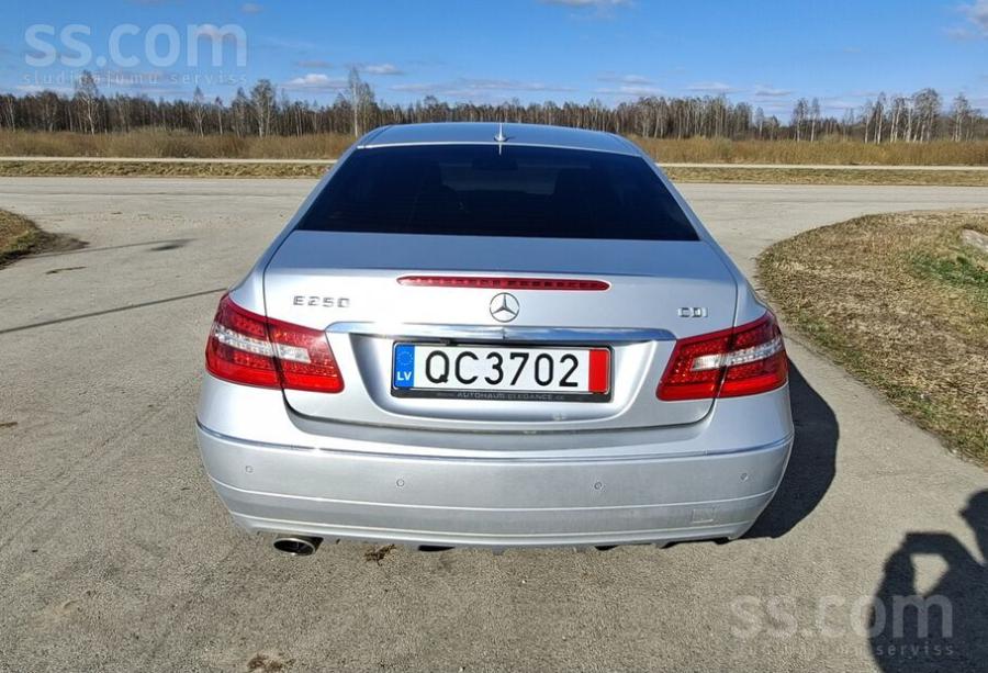 Мерседес E 250 2010 в Прейли, объемом двигателя 2.20 л и пробегом 288 тыс. км за 5600 €, фото 6 на AUTOMOTO.COM.LV