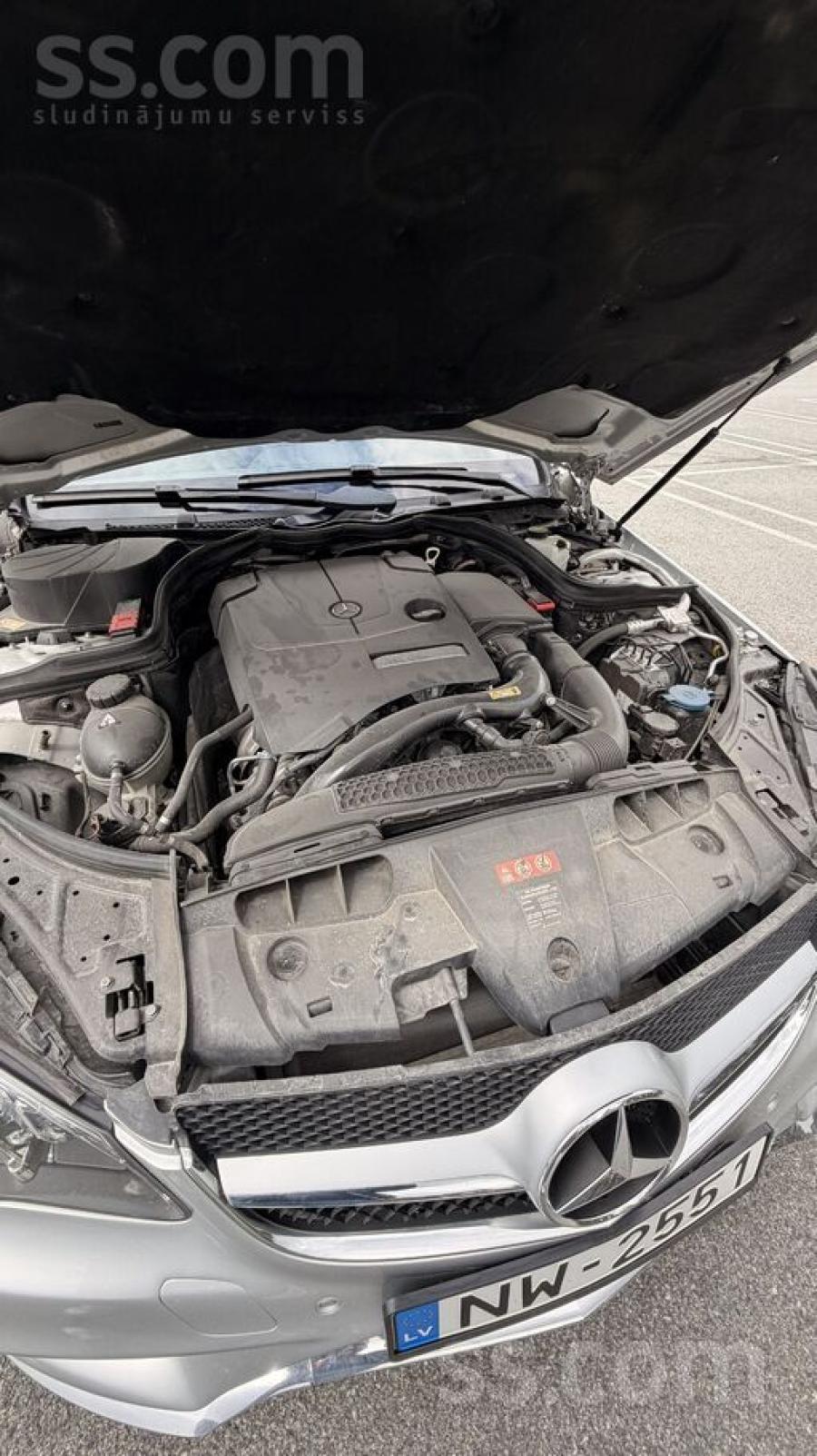 Grey Mercedes-Benz e-250 2014 in Riga, with an engine capacity of 2.00 L and mileage of 161 thousand km for 13000 €, photo 17 on AUTOMOTO.COM.LV