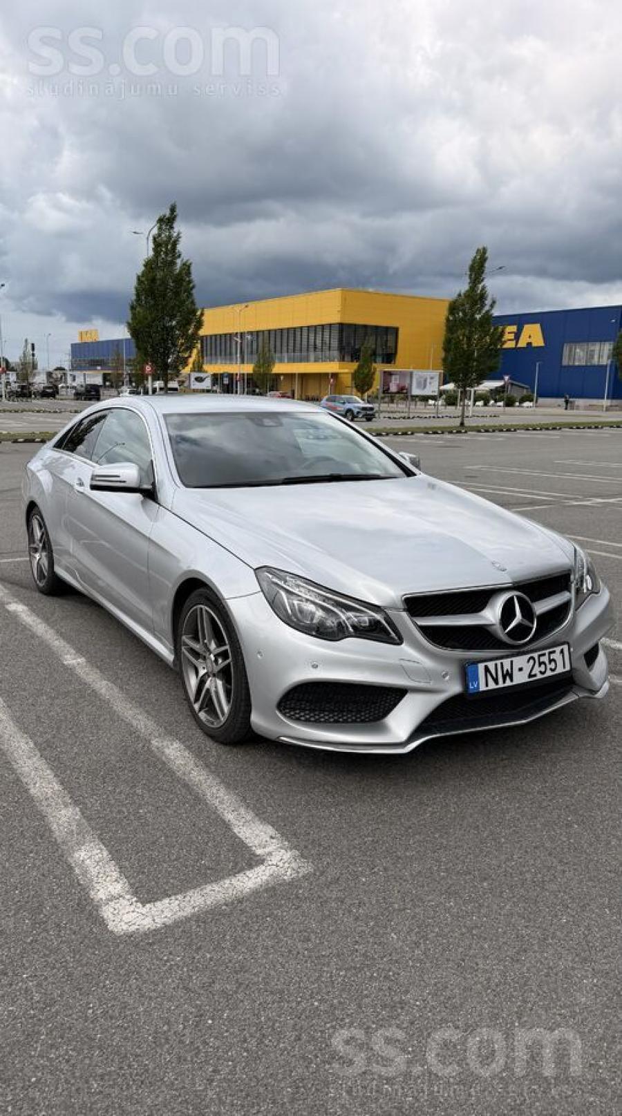 Grey Mercedes-Benz e-250 2014 in Riga, with an engine capacity of 2.00 L and mileage of 161 thousand km for 13000 €, photo 21 on AUTOMOTO.COM.LV
