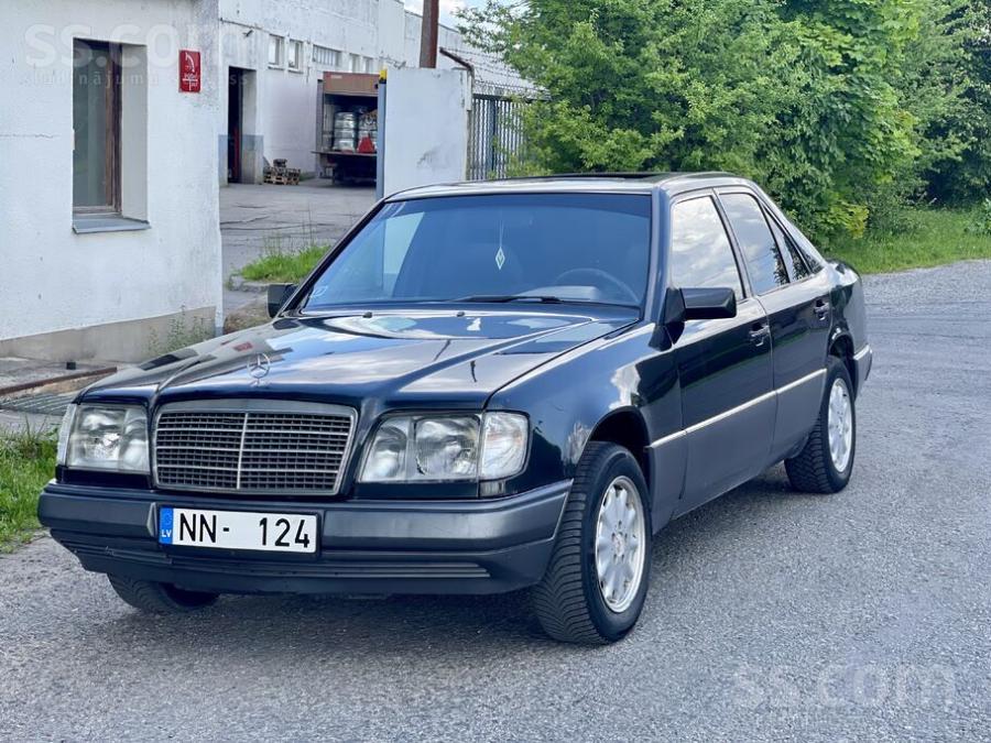 Grey Mercedes-Benz e-250 1995 in Riga, with an engine capacity of 2.50 L and mileage of 342 thousand km for 2500 €, photo 2 on AUTOMOTO.COM.LV