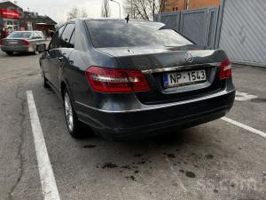 Серый Мерседес E 250 2009 в Рига, объемом двигателя 2.20 л и пробегом 301 тыс. км за 6450 €, фото 6 на AUTOMOTO.COM.LV
