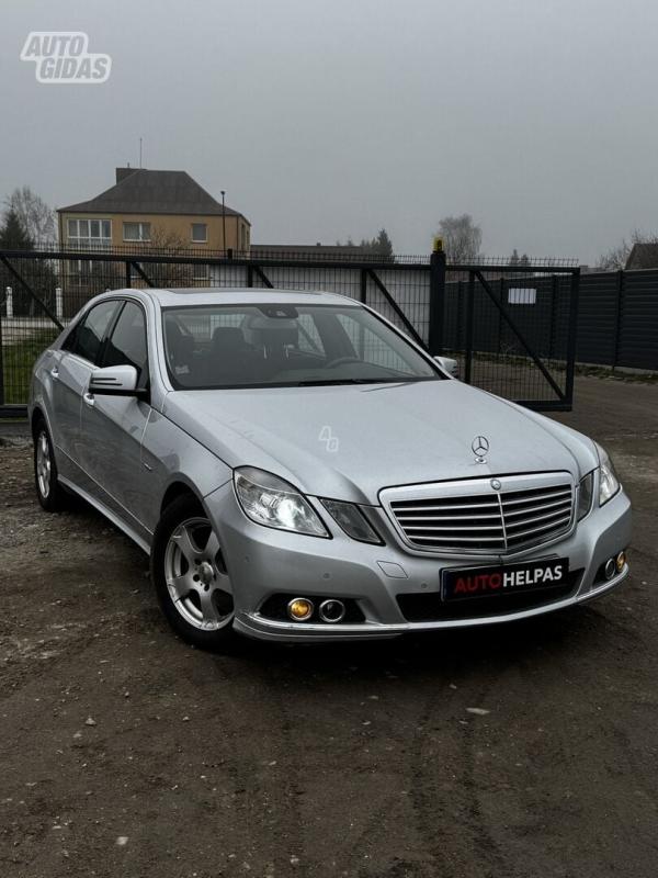 Pelēks Mercedes-Benz e-250 2010 Klaipėda, ar dzinēja tilpumu 2.10 L un nobraukumu 338 tūkst. km par 6250 €, foto 1 vietnē AUTOMOTO.COM.LV