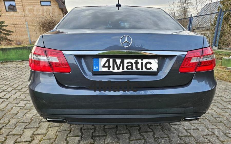 Серый Мерседес E 250 2012 в Рига, объемом двигателя 2.20 л и пробегом 0 тыс. км за 7900 €, фото 5 на AUTOMOTO.COM.LV