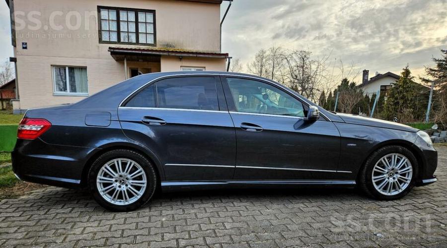 Серый Мерседес E 250 2012 в Рига, объемом двигателя 2.20 л и пробегом 0 тыс. км за 7900 €, фото 7 на AUTOMOTO.COM.LV