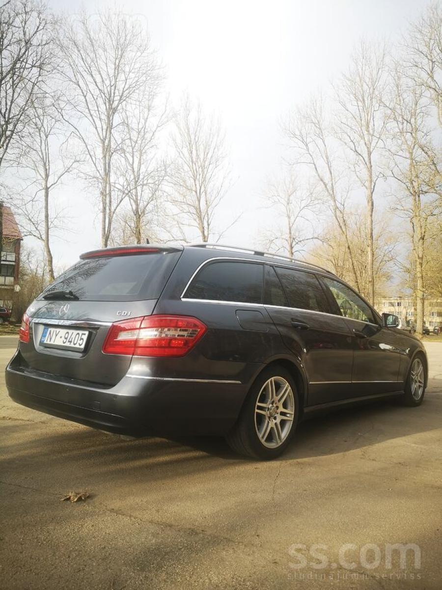Серый Мерседес E 250 2010 в Огре, объемом двигателя 2.20 л и пробегом 410 тыс. км за 5600 €, фото 7 на AUTOMOTO.COM.LV