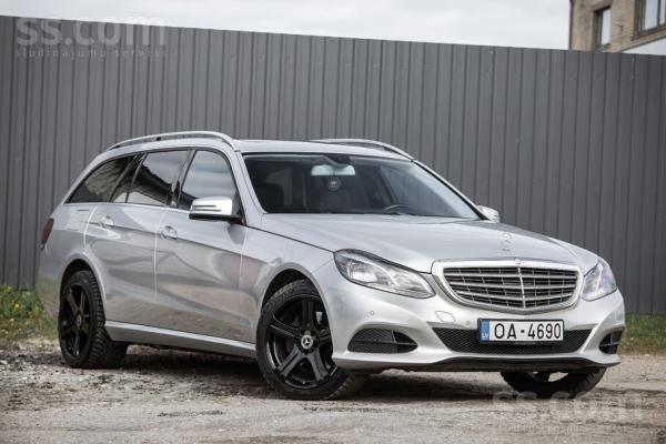 Grey Mercedes-Benz e-250 2015 in Tukums, with an engine capacity of 2.20 L and mileage of 333 thousand km for 11990 €, photo 2 on AUTOMOTO.COM.LV