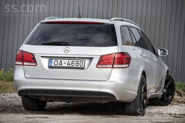 Grey Mercedes-Benz e-250 2015 in Tukums, with an engine capacity of 2.20 L and mileage of 333 thousand km for 11990 €, photo 4 on AUTOMOTO.COM.LV
