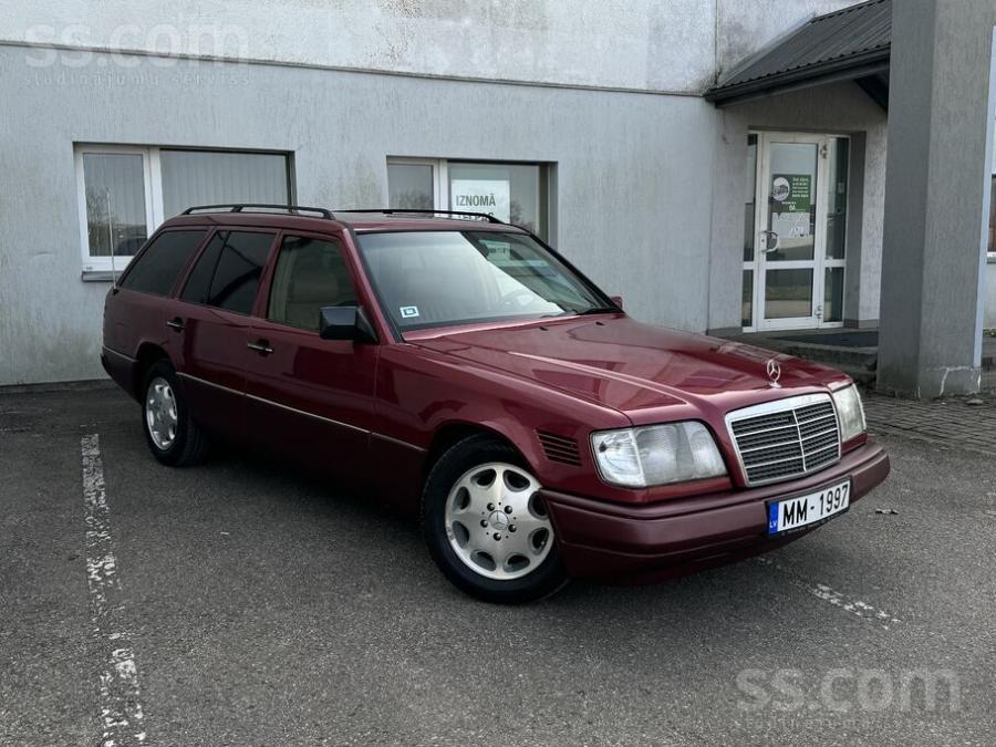Sarkans Mercedes-Benz e-250 1994 Tukums, ar dzinēja tilpumu 2.50 L un nobraukumu 448 tūkst. km par 4000 €, foto 3 vietnē AUTOMOTO.COM.LV