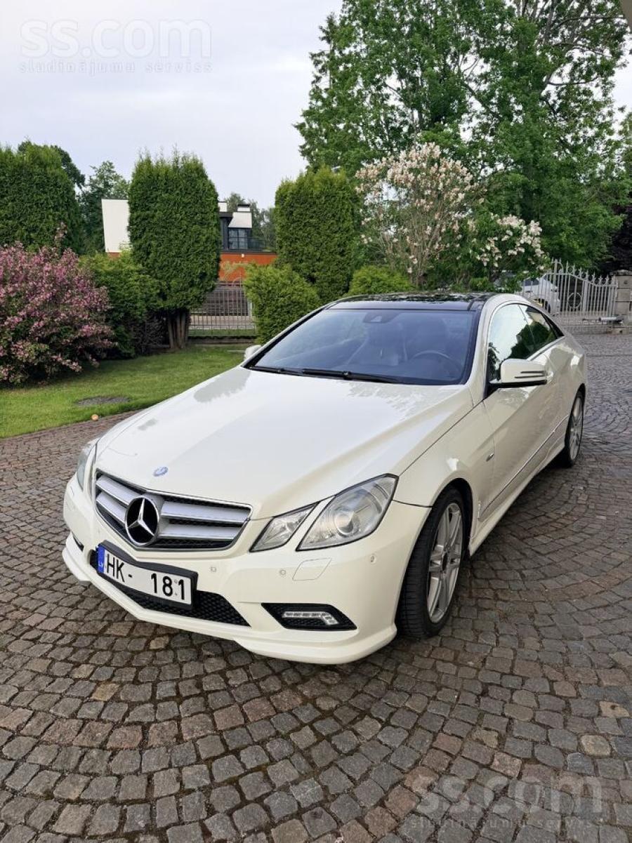 White Mercedes-Benz e-250 2011 in Riga, with an engine capacity of 2.10 L and mileage of 187 thousand km for 12000 €, photo 1 on AUTOMOTO.COM.LV