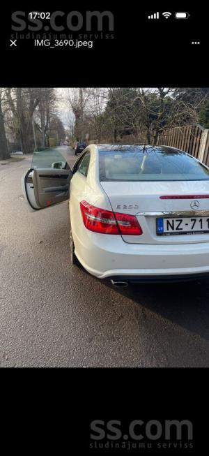 White Mercedes-Benz e-250 2013 in Riga, with an engine capacity of 2.00 L and mileage of 217 thousand km for 12500 €, photo 21 on AUTOMOTO.COM.LV